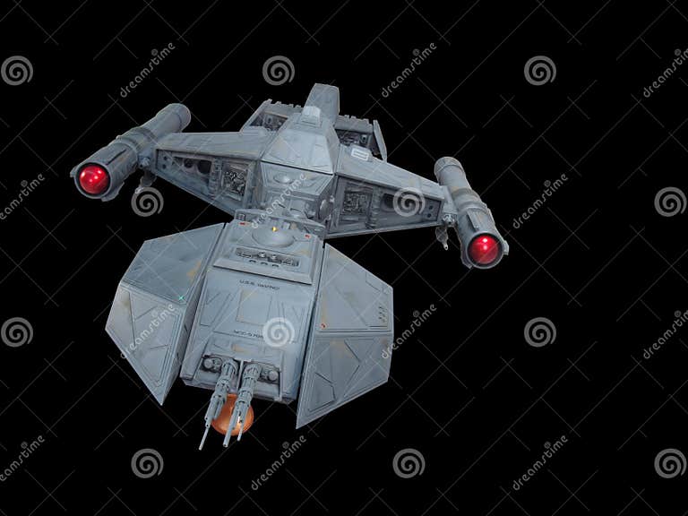 Spaceship front view 2 stock image. Image of craft, space - 17188429