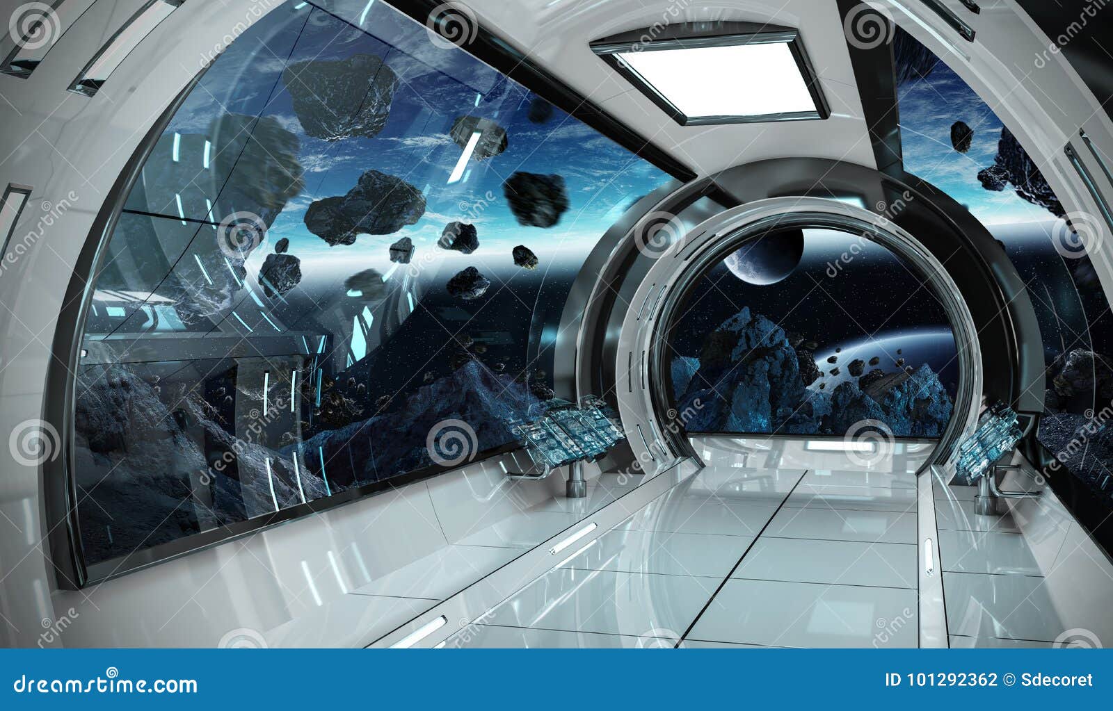 Inside Spaceship Outer Space