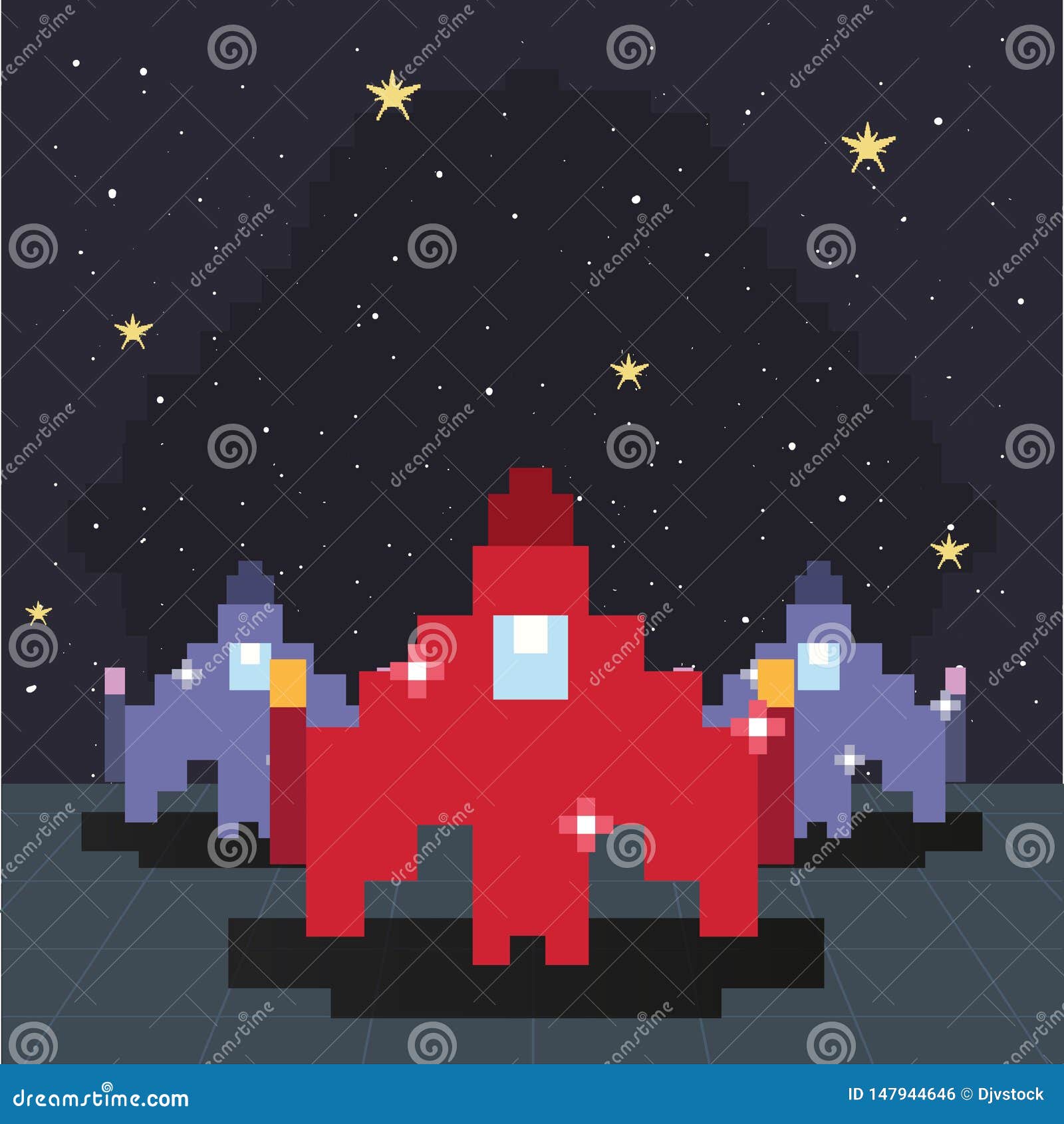 Pixel Art 1 Level Up And Green Arrow Icon On Black Background ...