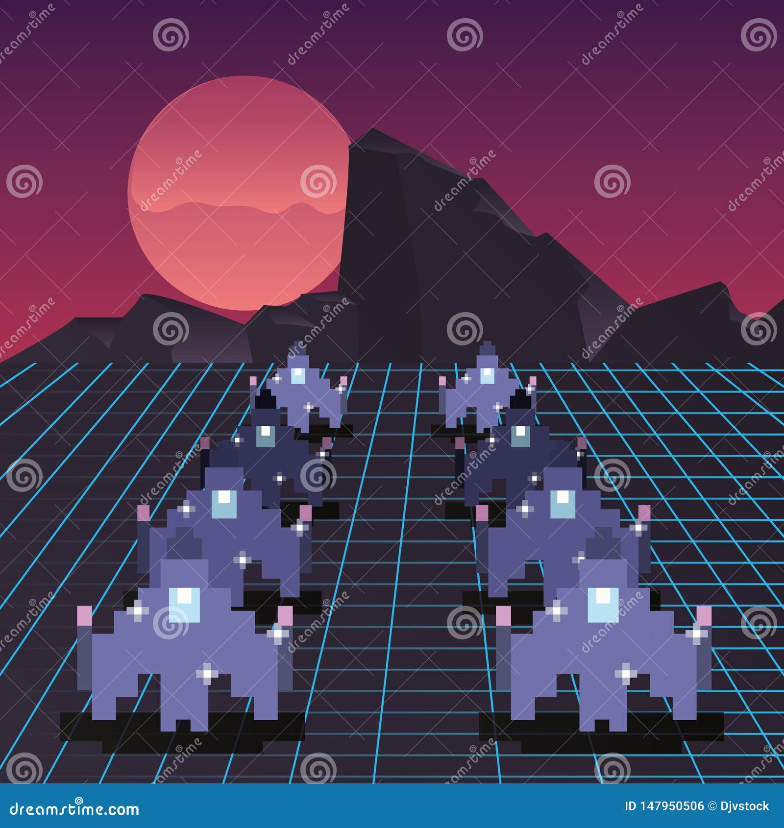 Pixel Art 8-bit 1 Level Up And Green Arrow Icon On White Background ...