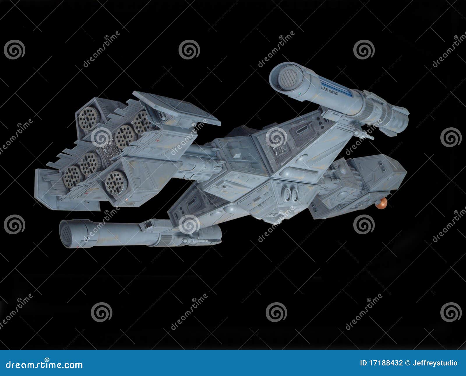 Spaceship rear view stock photo. Image of fantasy, spacecraft - 17188432
