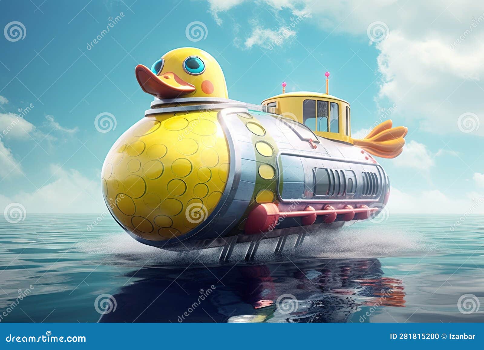 Spaceship Shaped Like A Giant Rubber Duck, Powered By Quantum Physics, And Capable Of Traversing ...