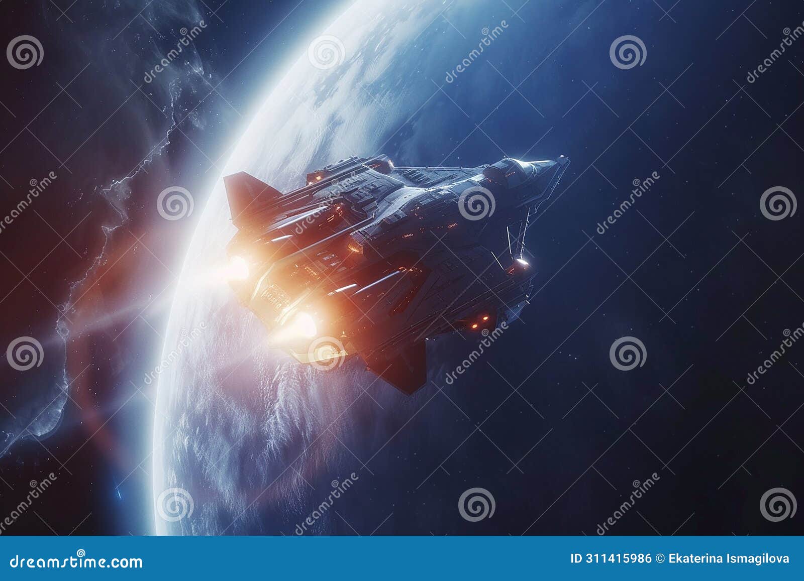 Spaceship, Space, Science, Technology, Universe, Star Stock Photo ...