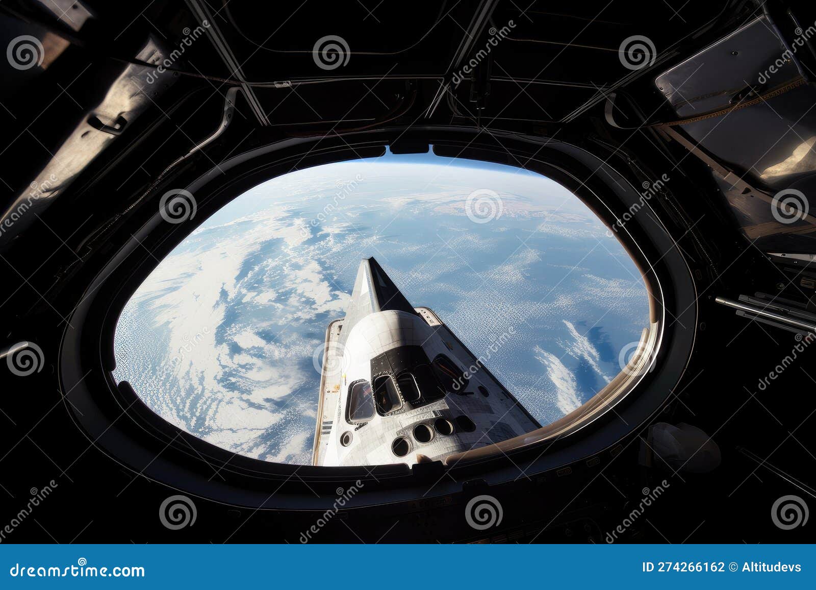 View From Space Shuttle