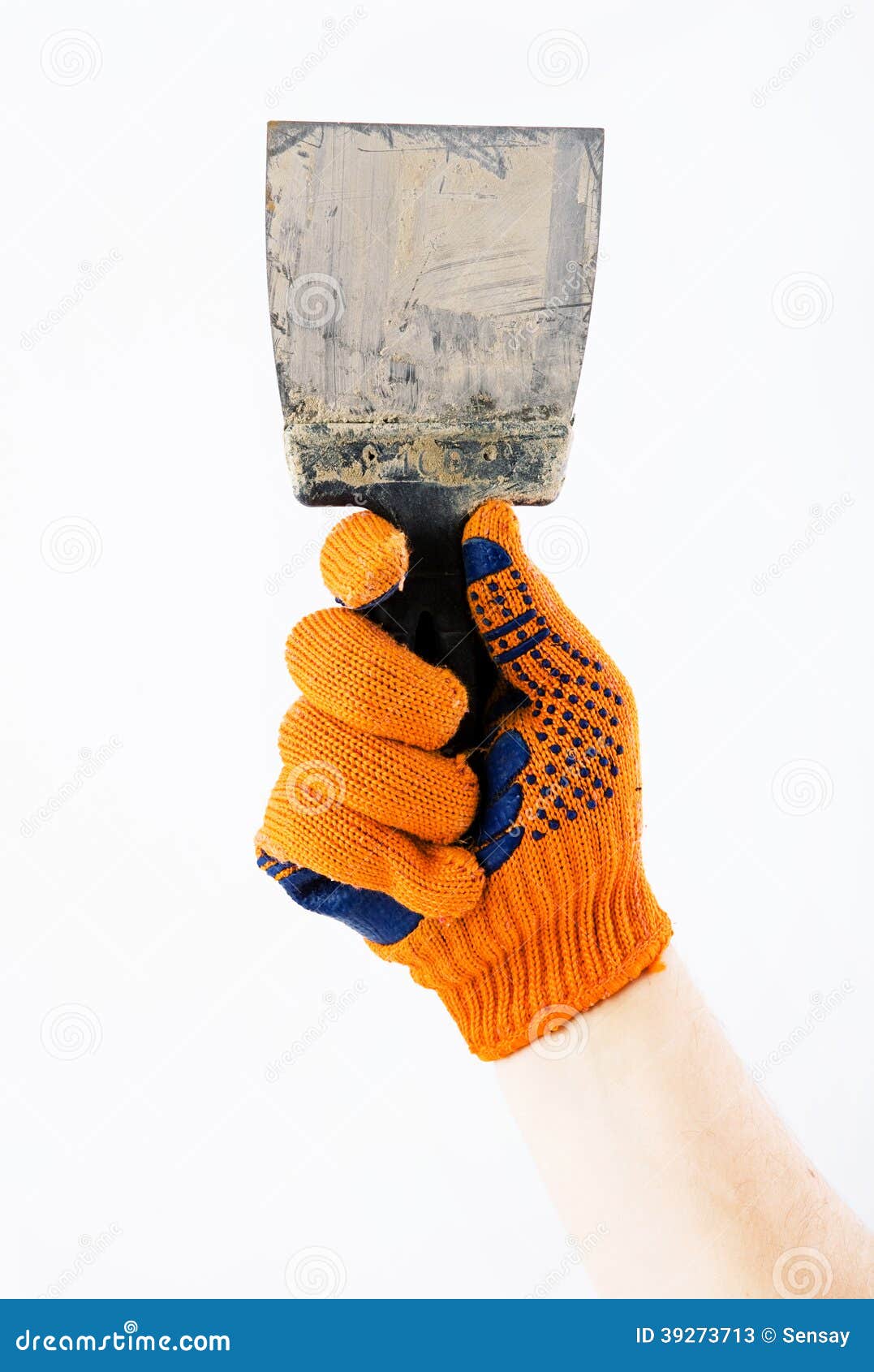 Spachtel in der Hand stockbild. Bild von speicher, musikalisch - 39273713