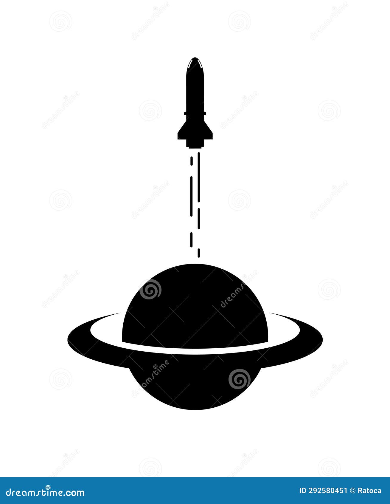 Spacial Exploration Illustration Stock Vector - Illustration of ...