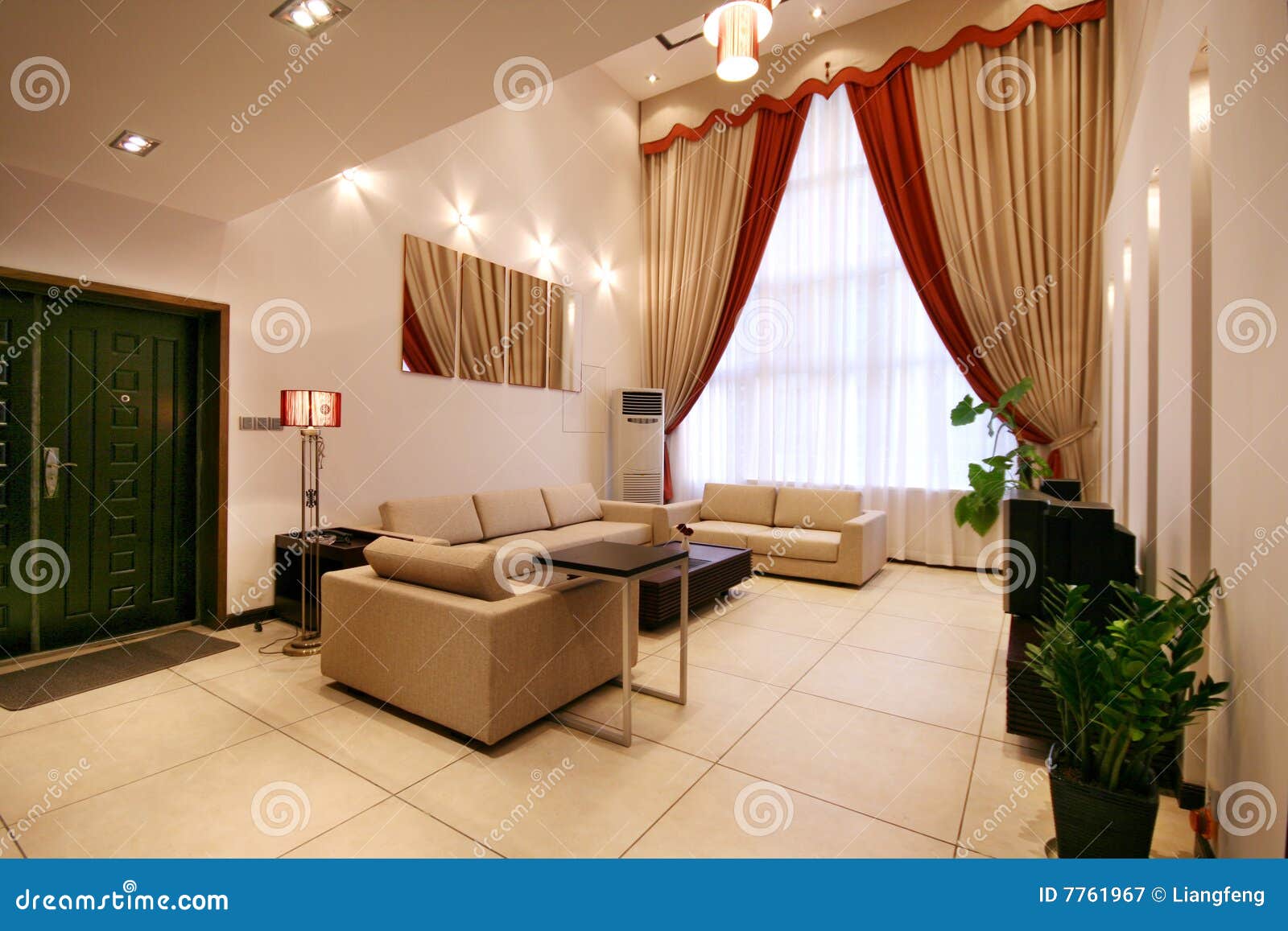 Spacious home stock image. Image of enjoy, apartment, light - 7761967