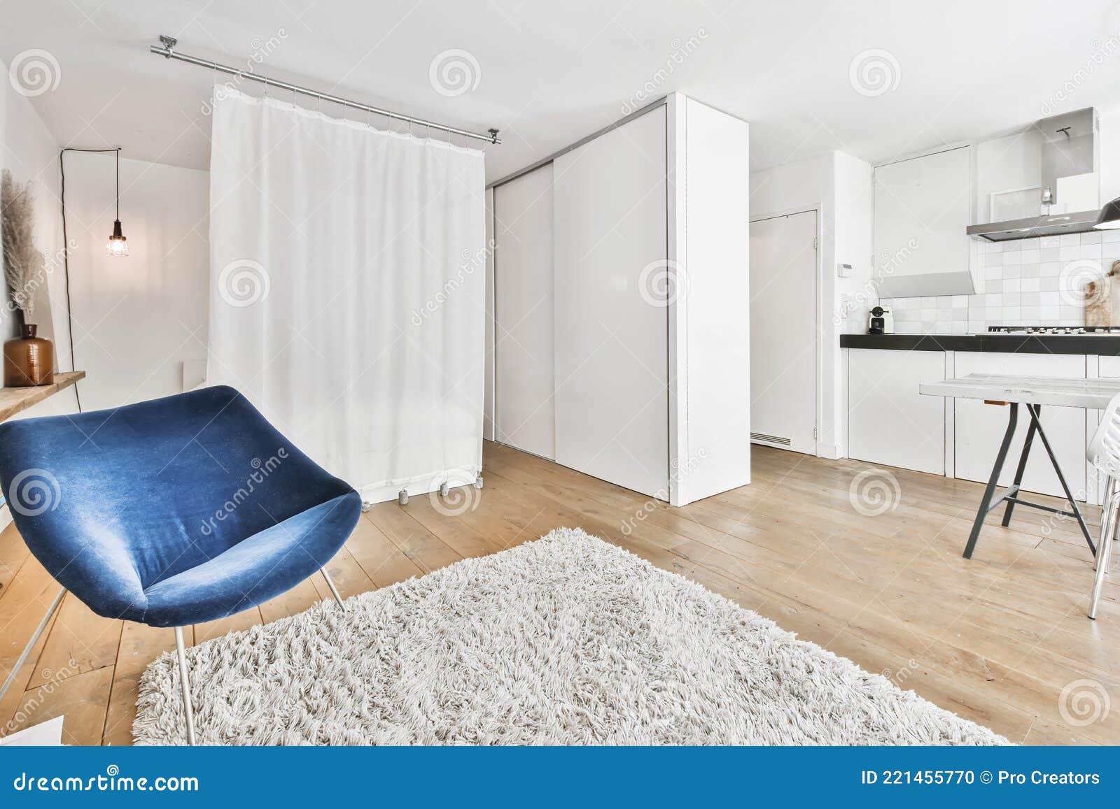 Spacious room design stock photo. Image of estate, luxurious - 221455770
