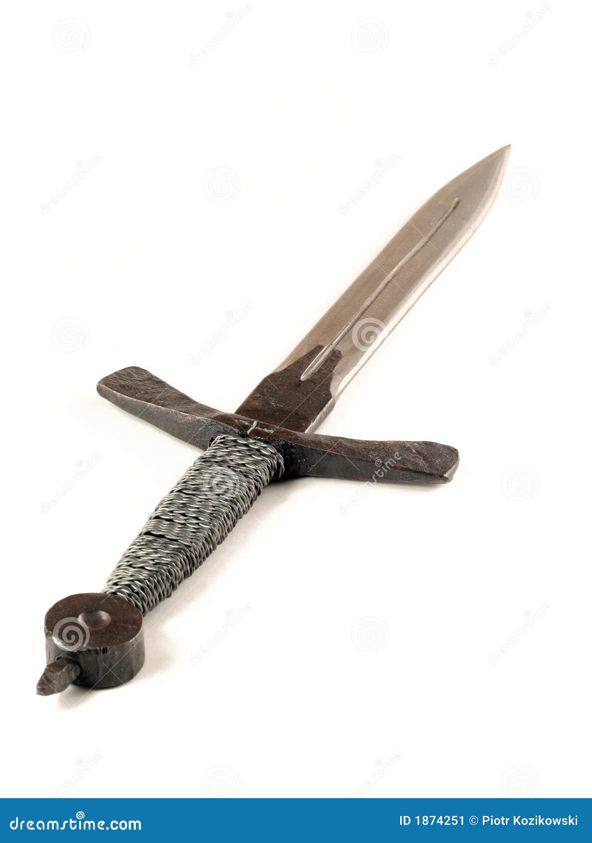 Spada immagine stock. Immagine di rotondo, curvo, orientale - 1874251
