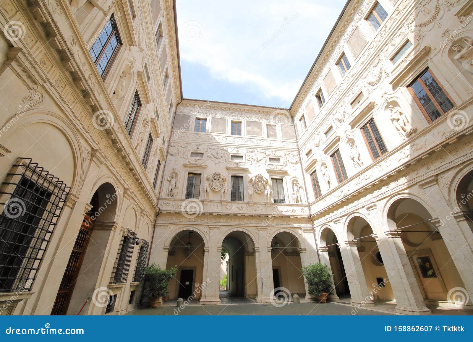 Spada Art Museum Rome Italy Editorial Photography - Image of europe ...