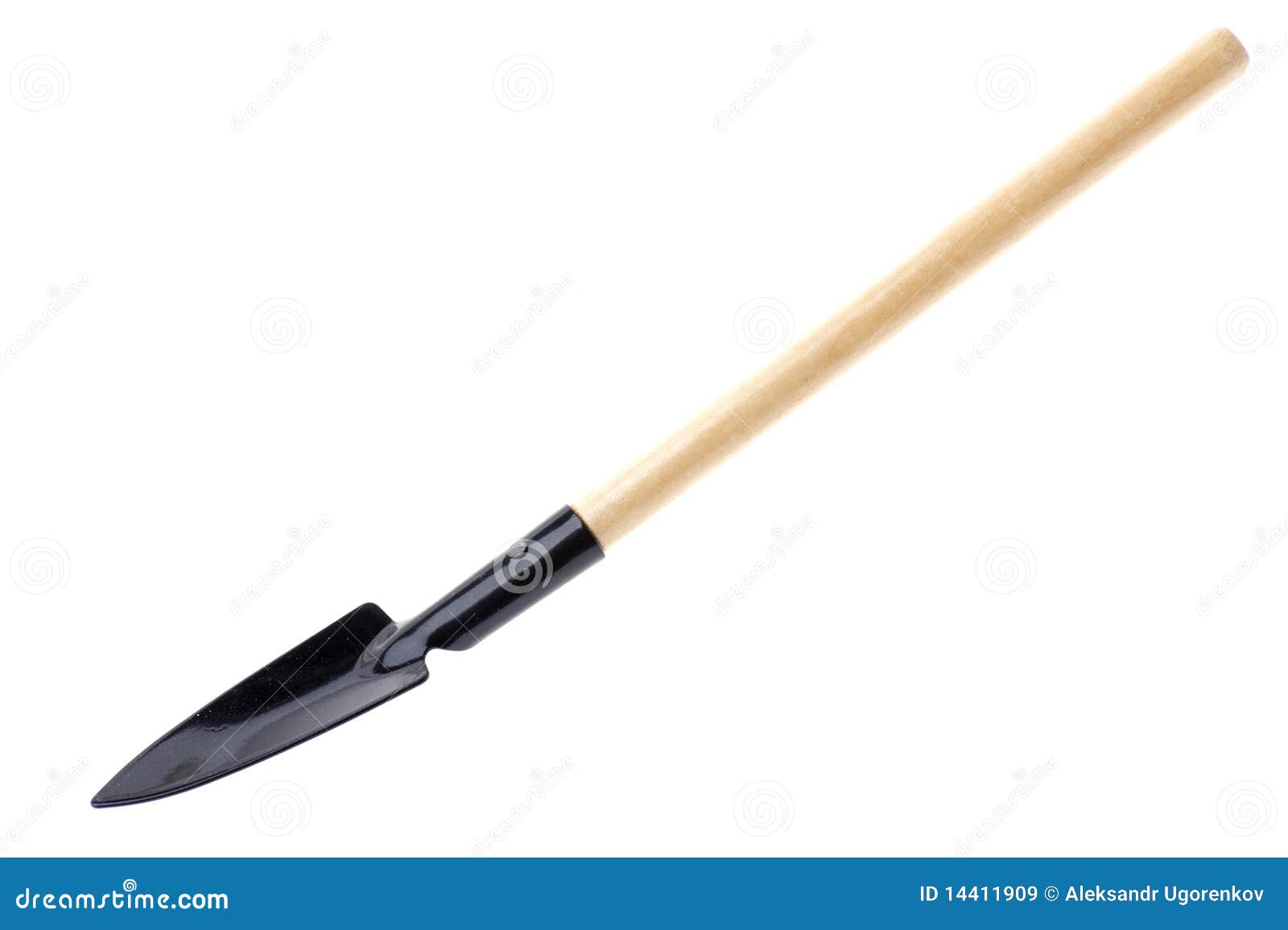 Spade stock image. Image of tool, trowel, equipment, wood - 14411909