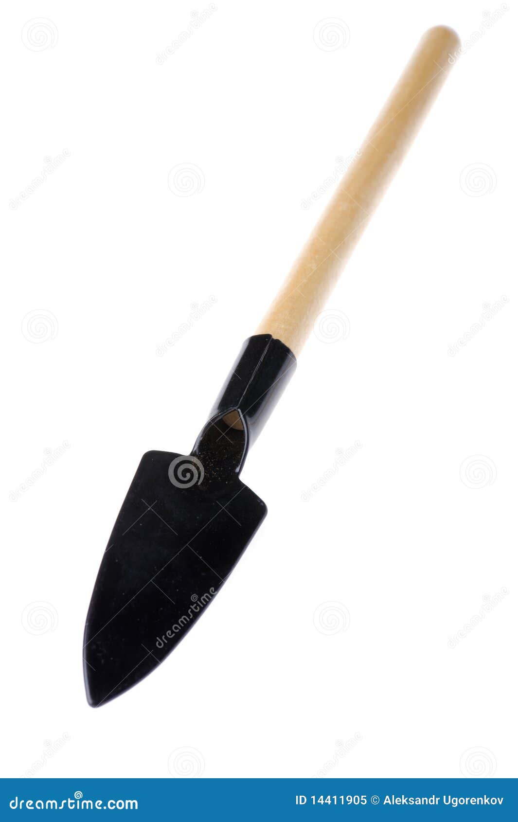Spade close up stock image. Image of hand, handle, trowel - 14411905