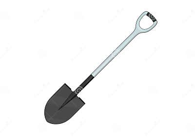 Spade stock vector. Illustration of spade, shovel, icon - 39520481