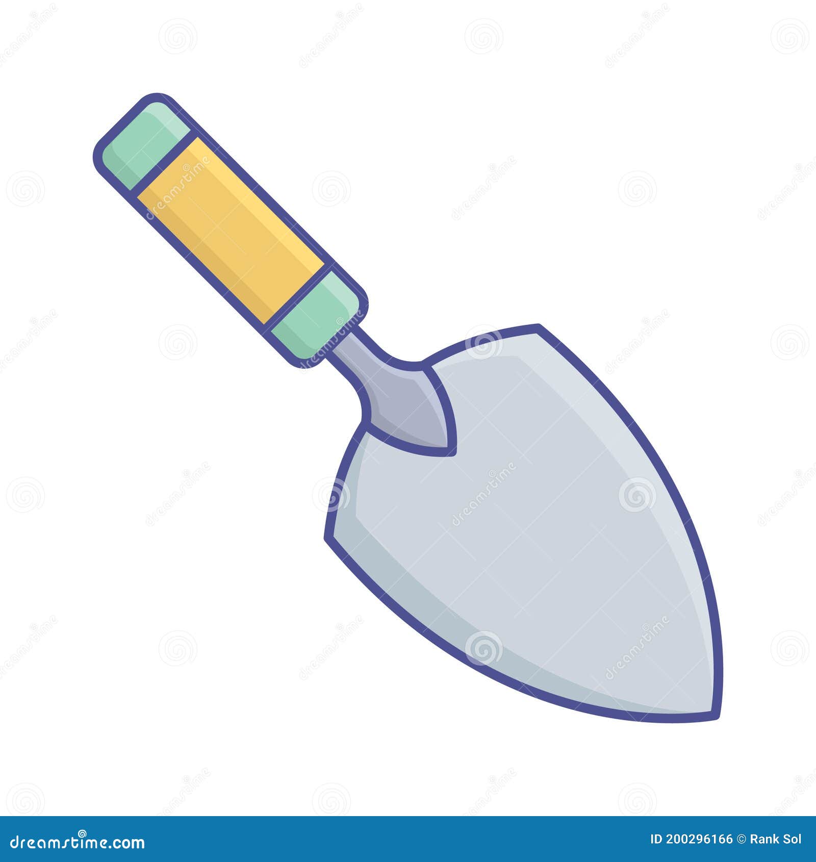 Spade Tool Vector Icon Which Can Easily Modify or Edit Stock Vector ...