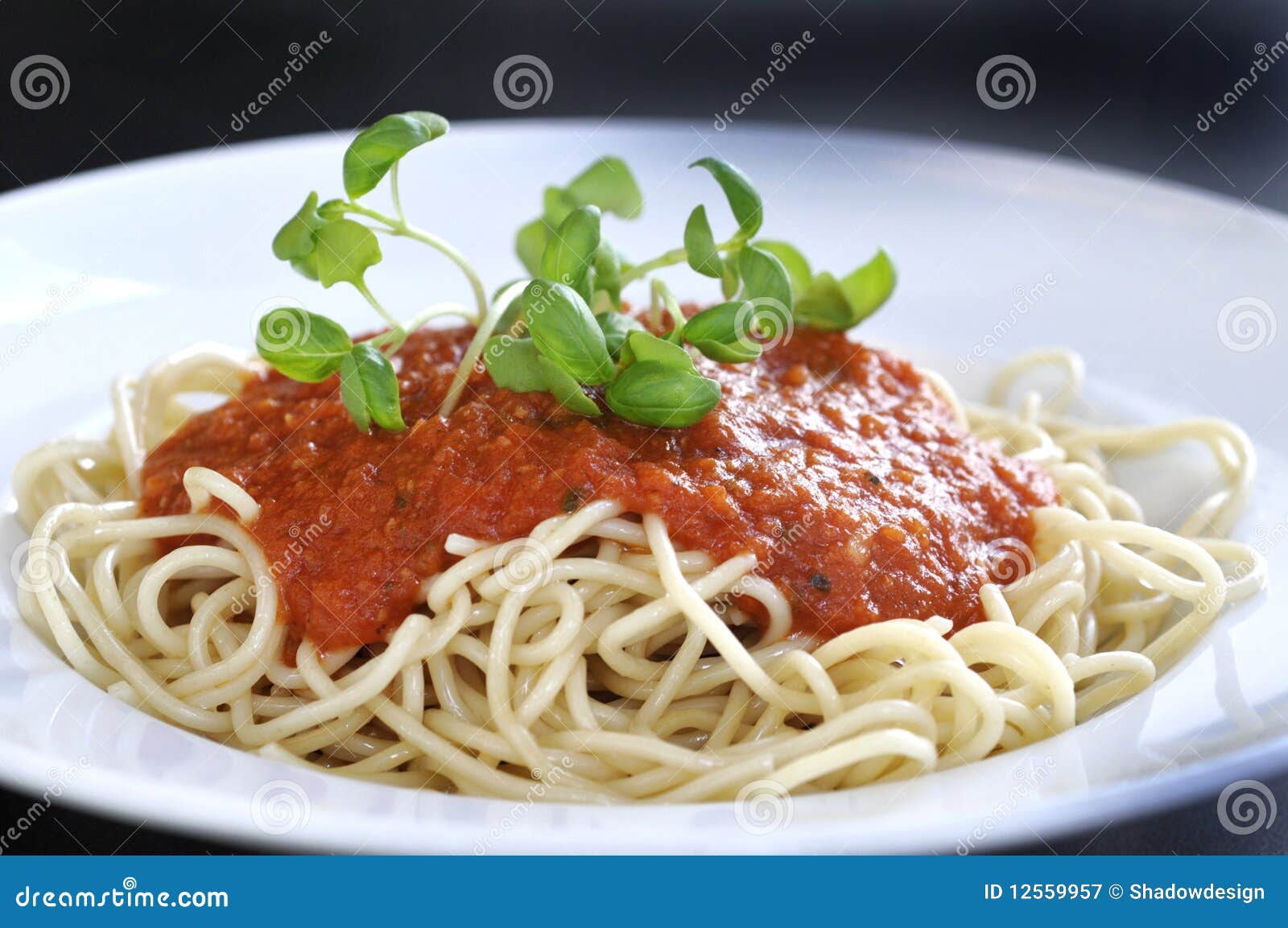 Spagetti stock image. Image of bolognaise, cuisine, healthy - 12559957