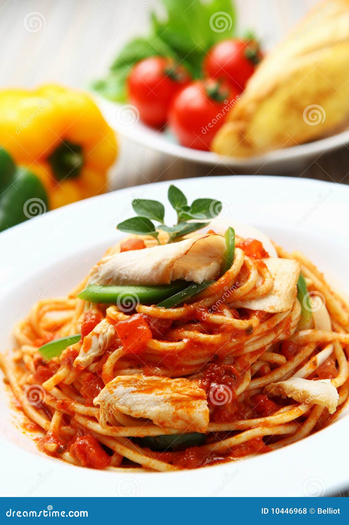 Spaghetti stock photo. Image of food, noodle, high, source - 10446968