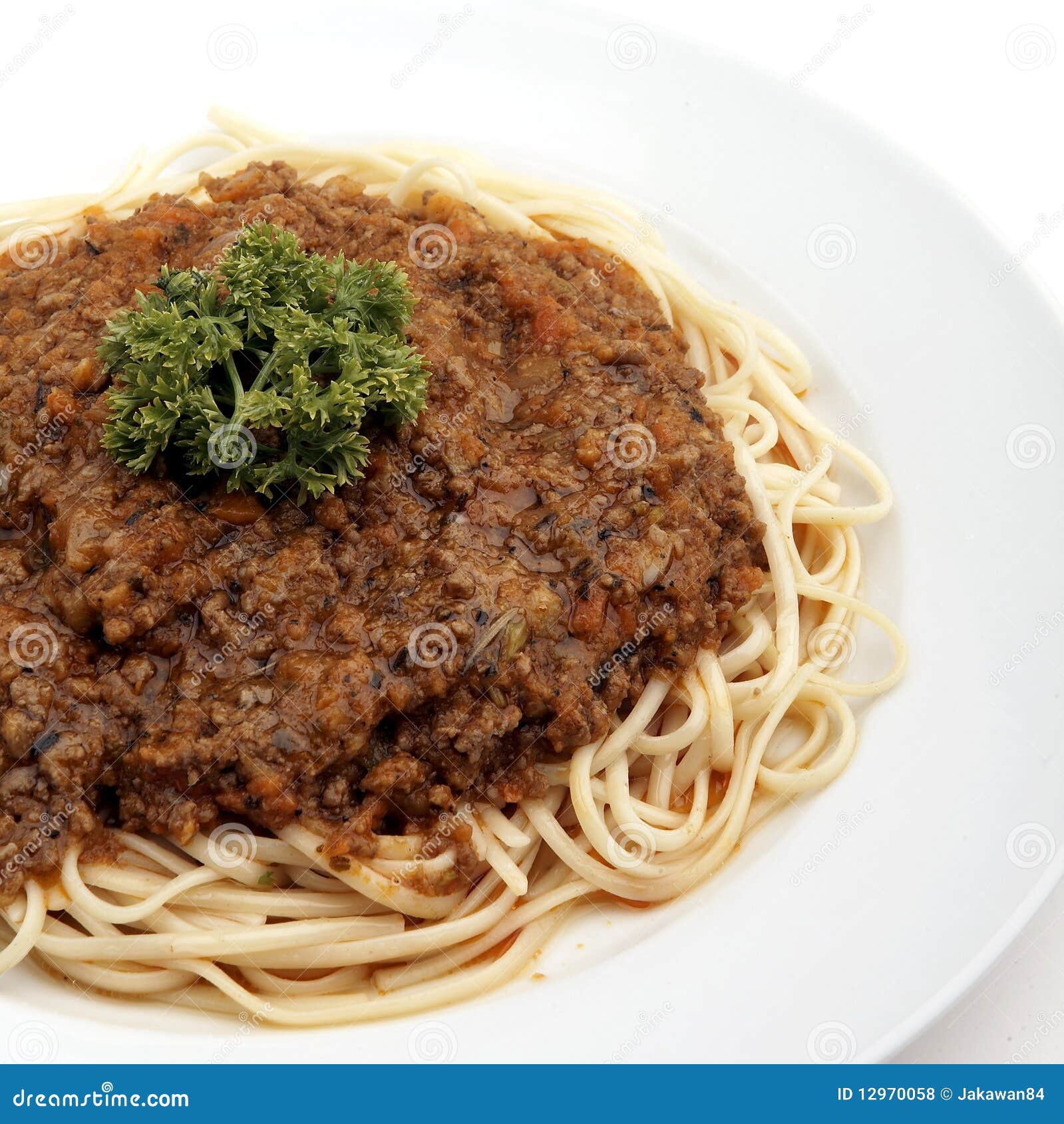 Spaghetti stock photo. Image of italian, delicious, cuisine - 12970058