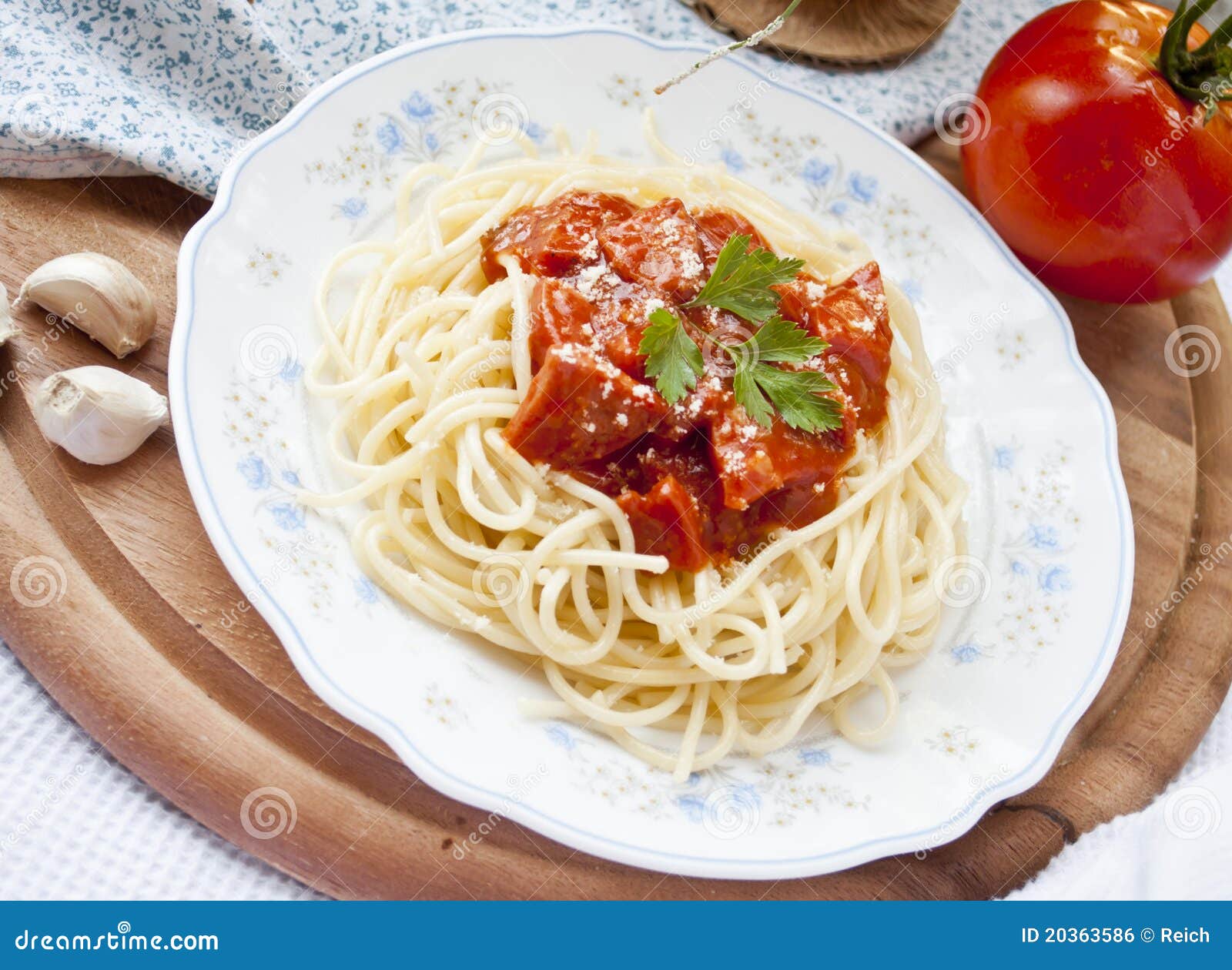 Spaghetti stock photo. Image of nature, cuisine, cheese - 20363586
