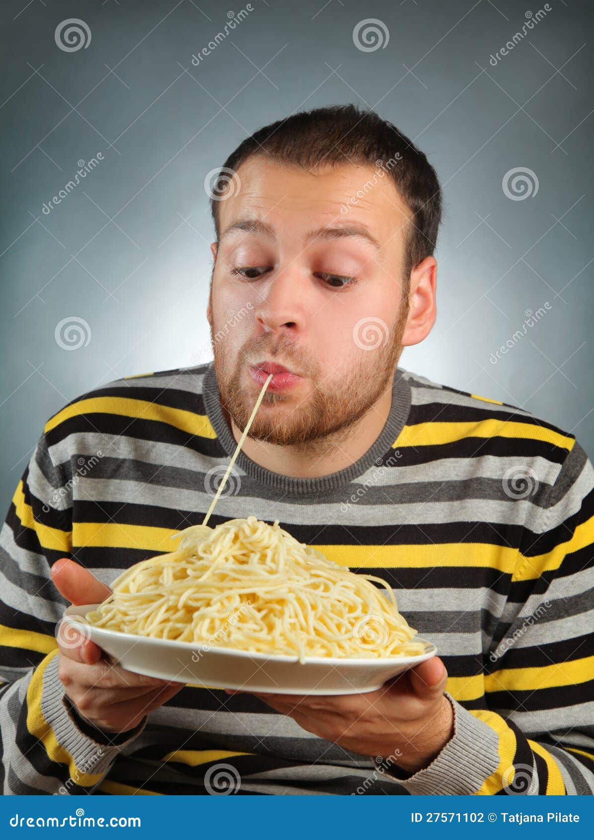 Spaghetti stock photo. Image of refreshment, mouth, heap - 27571102