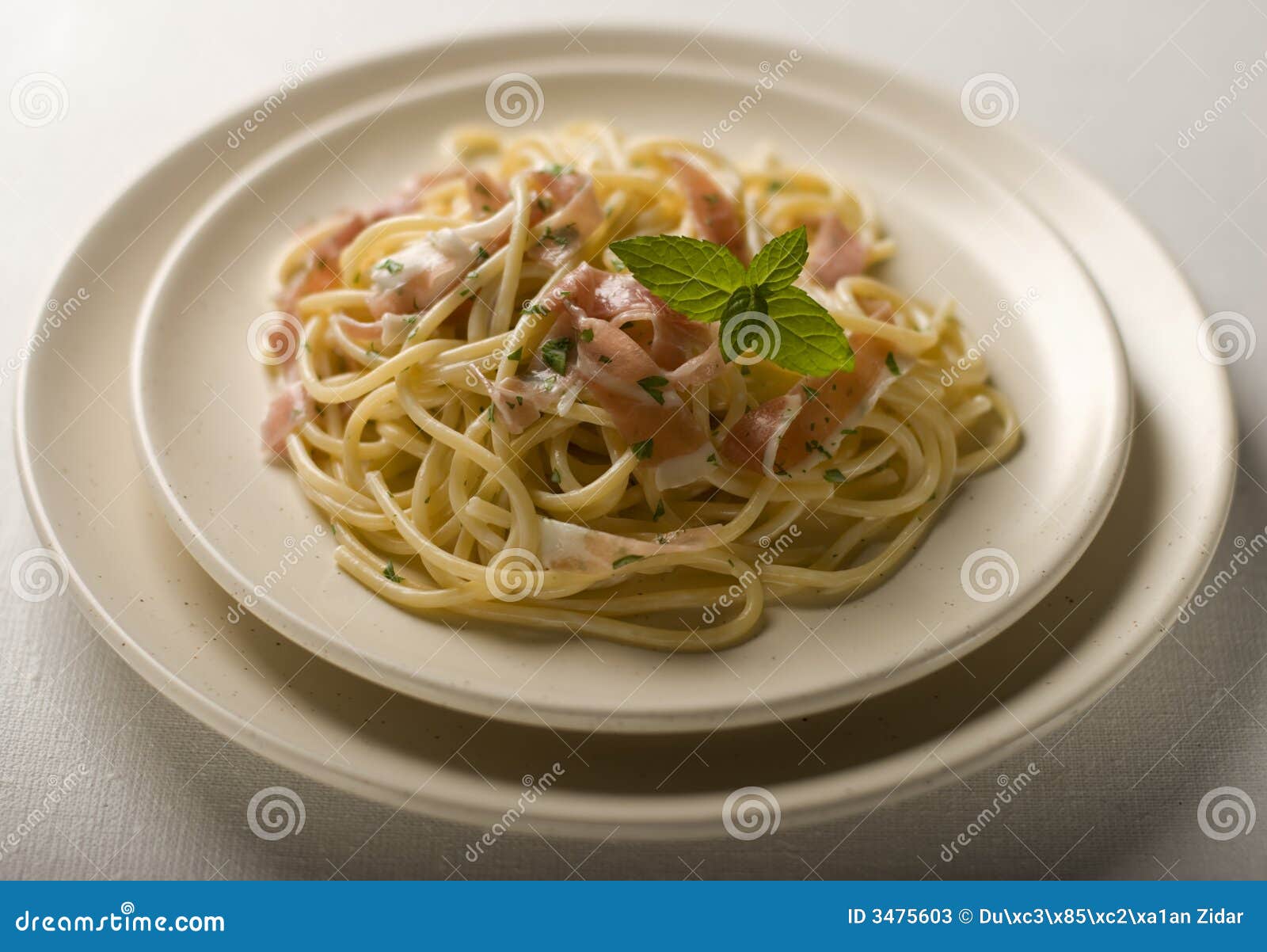 Spaghetti stock image. Image of pesto, high, parsley, spaghetti - 3475603