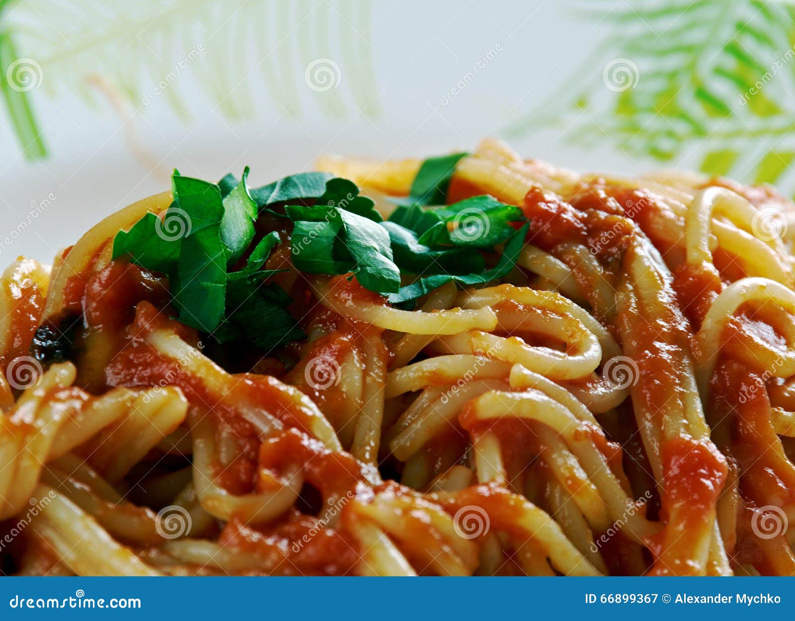 Spaghetti alla chitarra stock image. Image of garlic - 66899367