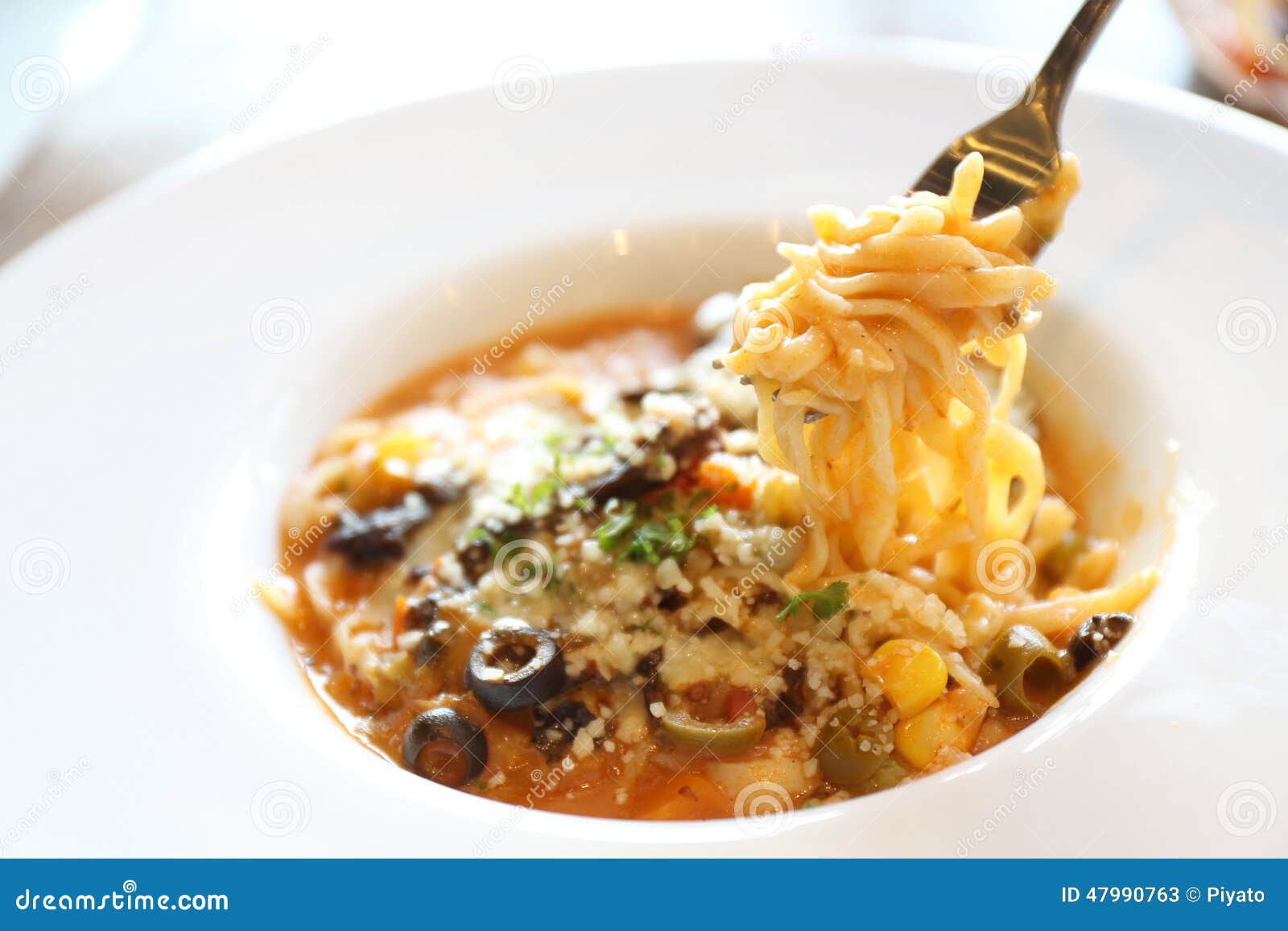 Spaghetti beef stew stock image. Image of italy, dinner - 47990763