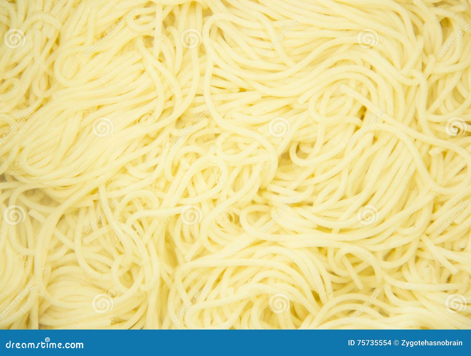 Spaghetti is Boiling in the Water. Stock Photo - Image of healthy, fork ...