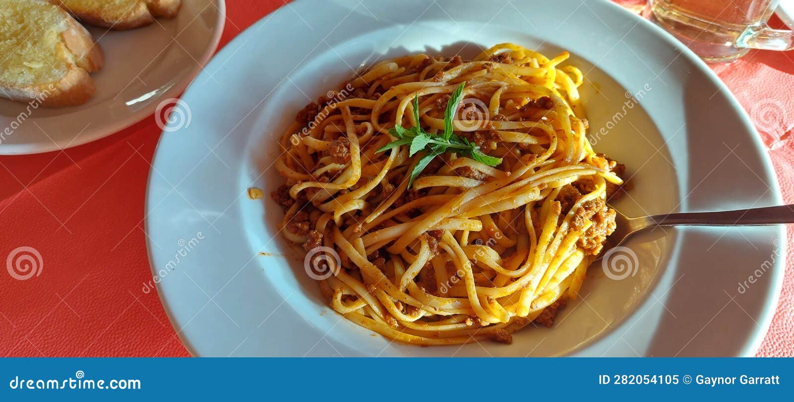 Spaghetti Bolognese Freshly Cooked Stock Image - Image of tomato ...