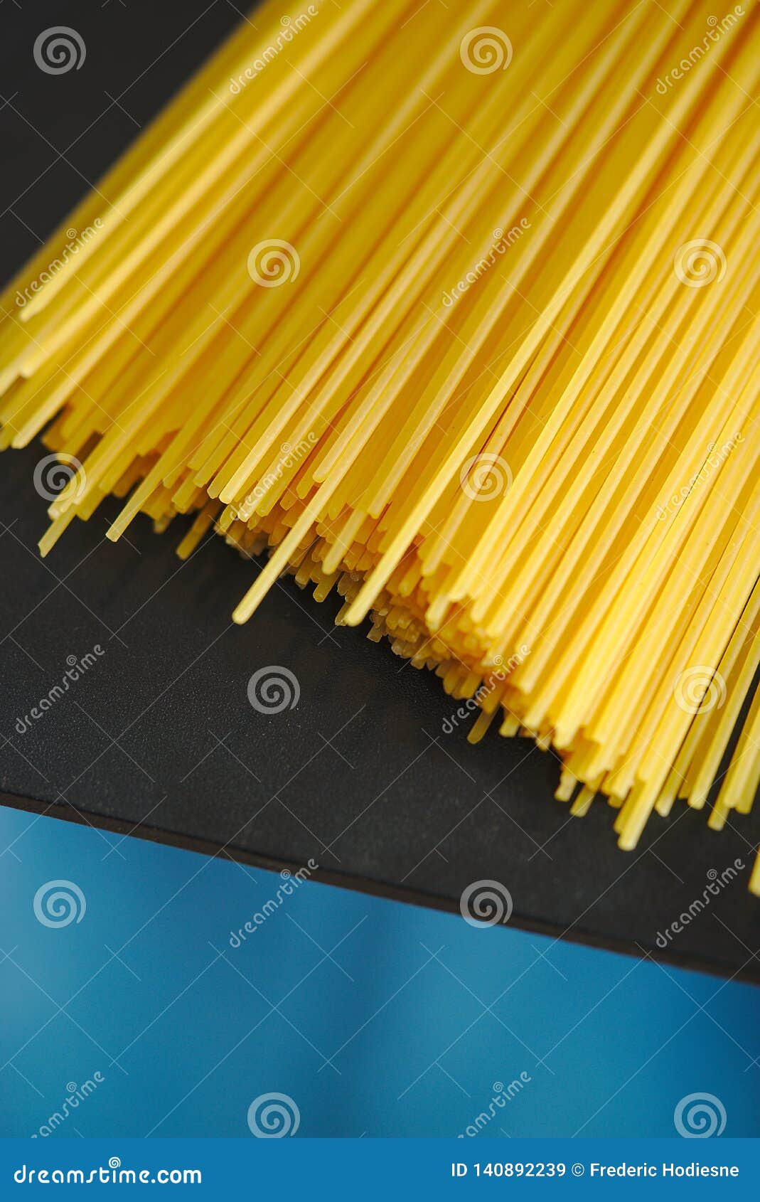 Spaghetti in Bulk on a Table Stock Image - Image of gastronomy ...