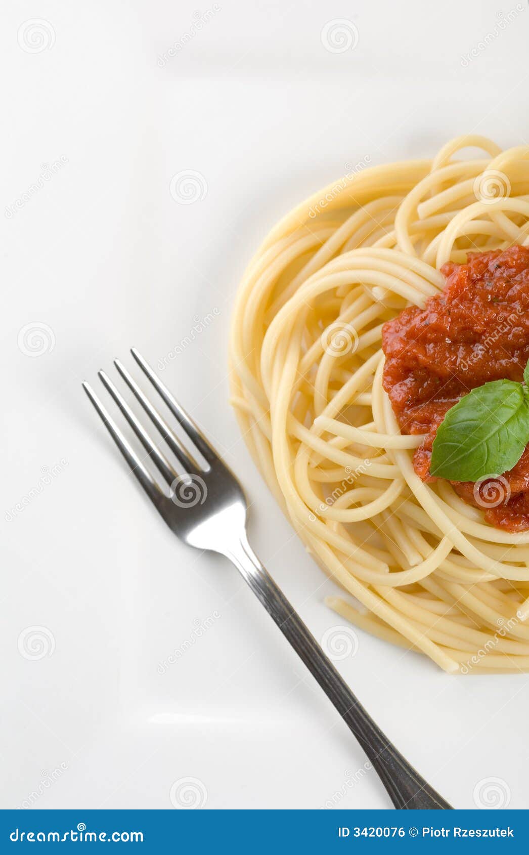 Spaghetti dinner stock photo. Image of interior, background - 3420076