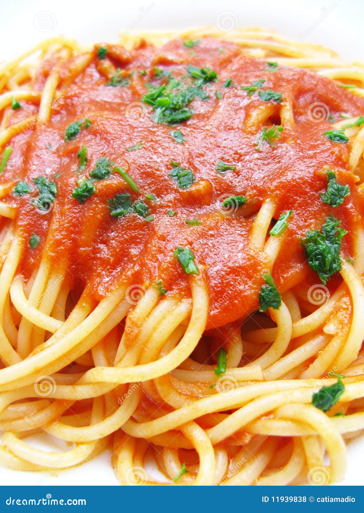 Spaghetti dish stock photo. Image of lunch, italy, mediterranean - 11939838