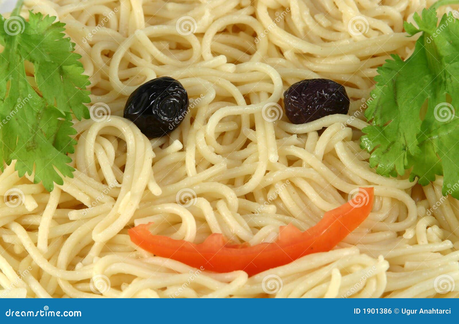 Spaghetti face stock photo. Image of dinner, tomato, kids - 1901386