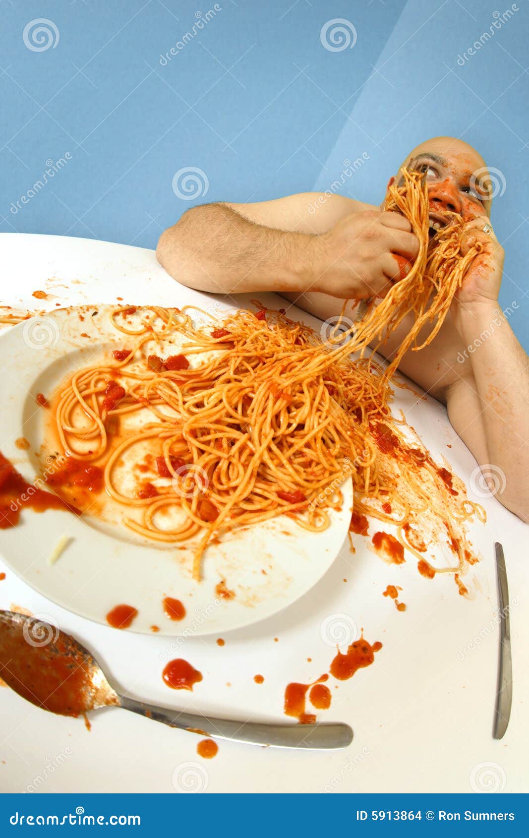 Spaghetti good stock photo. Image of happy, hunger, eating - 5913864