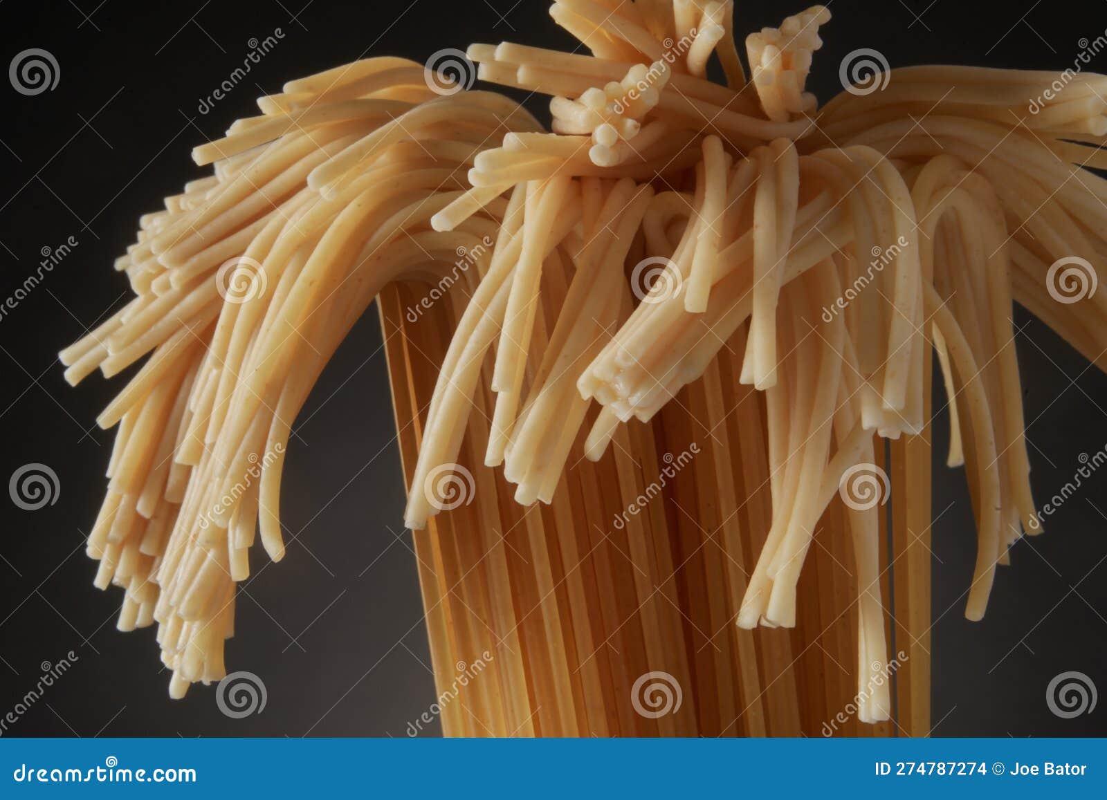 Spaghetti that Got Wet on the End Stock Photo - Image of flavor, food ...