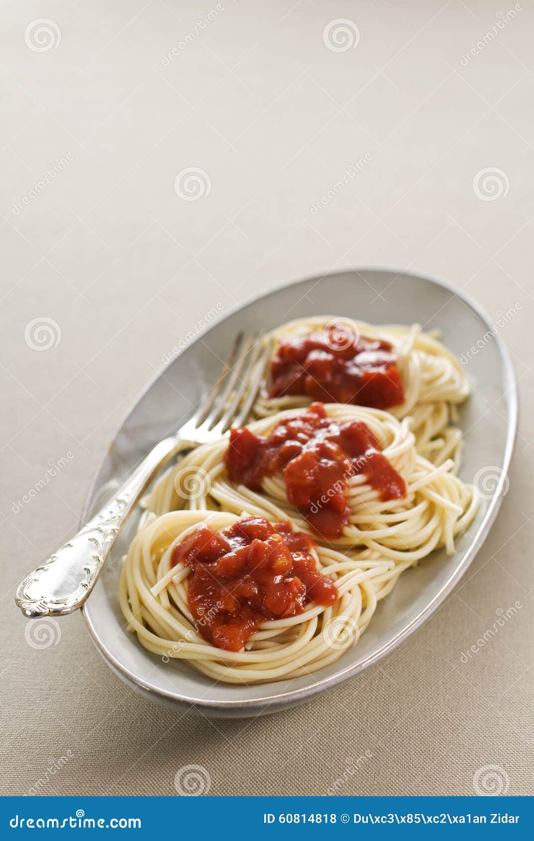 Spaghetti stock photo. Image of mediterranean, italian - 60814818