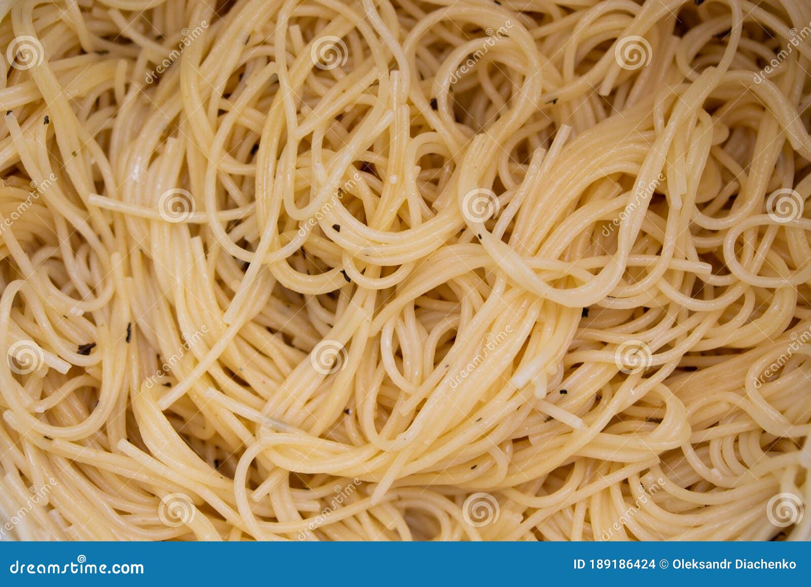 Spaghetti in Large Quantities Closely Cooked Stock Photo - Image of ...