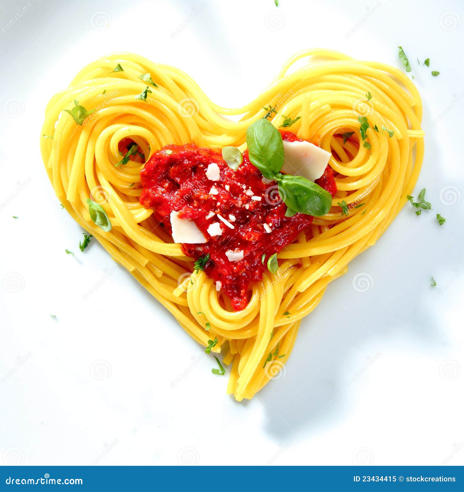 Spaghetti for a Loved One stock image. Image of italia - 23434415