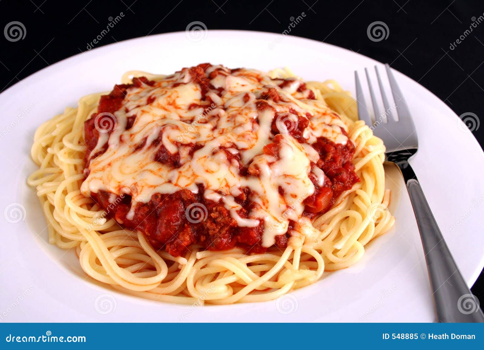 Spaghetti meal 2 stock image. Image of herbs, tomatoe, sauce - 548885