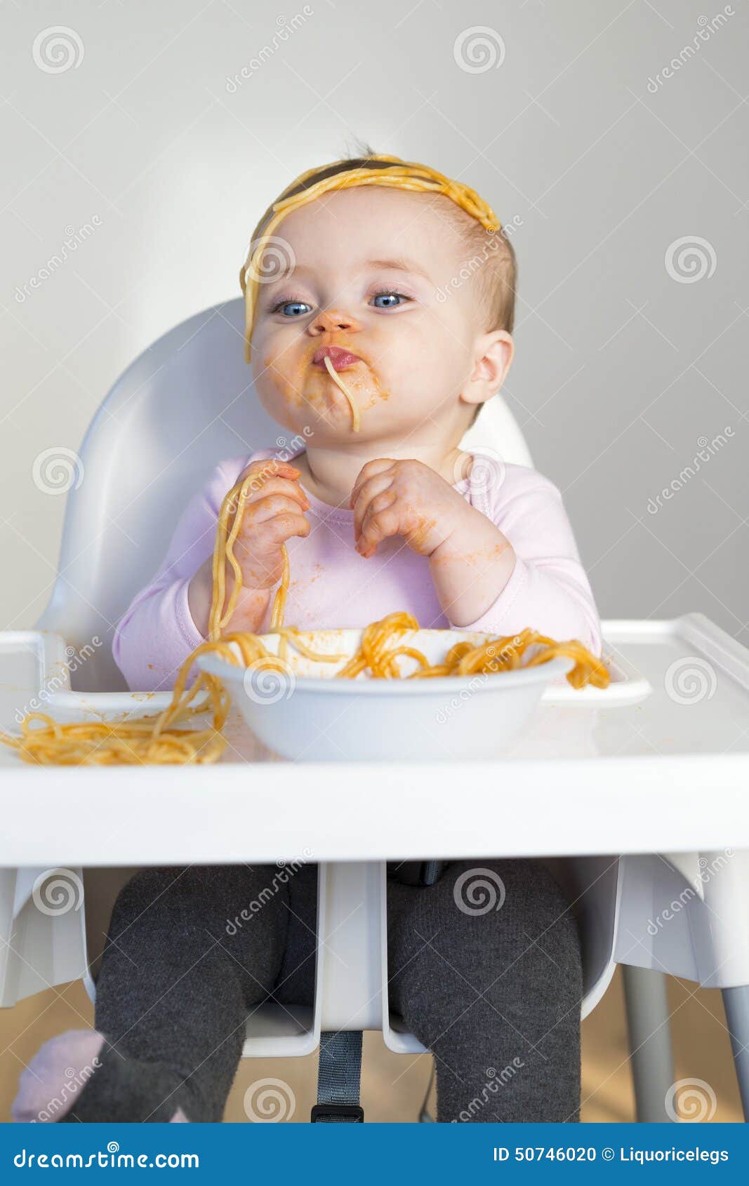 Spaghetti Mess stock photo. Image of baby, chaos, eyes - 50746020