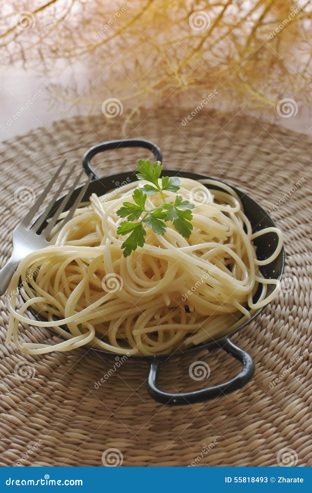 Spaghetti stock image. Image of abstract, pasta, italy - 55818493