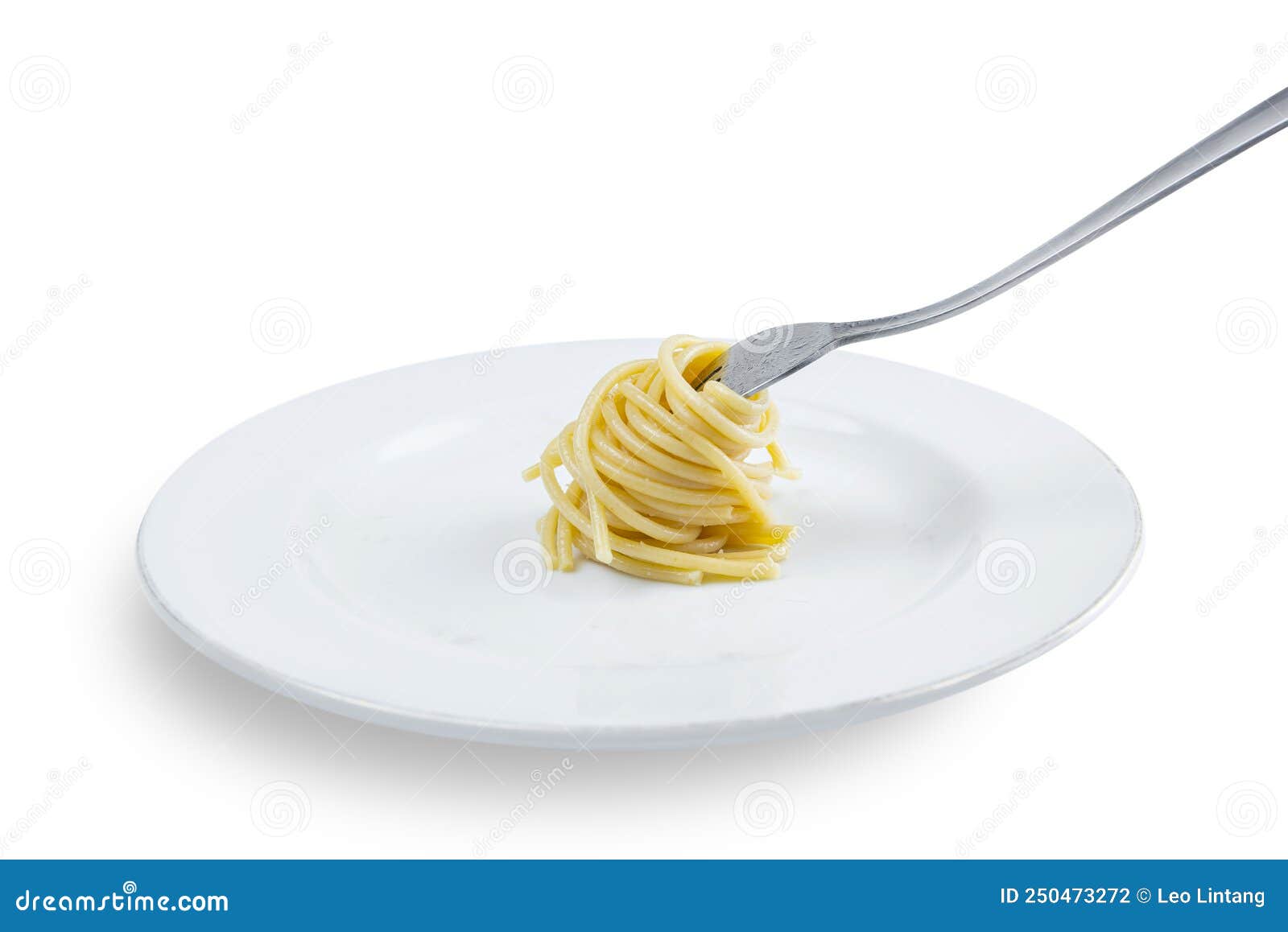 Spaghetti op de vork stock foto. Image of diner, voeding - 250473272