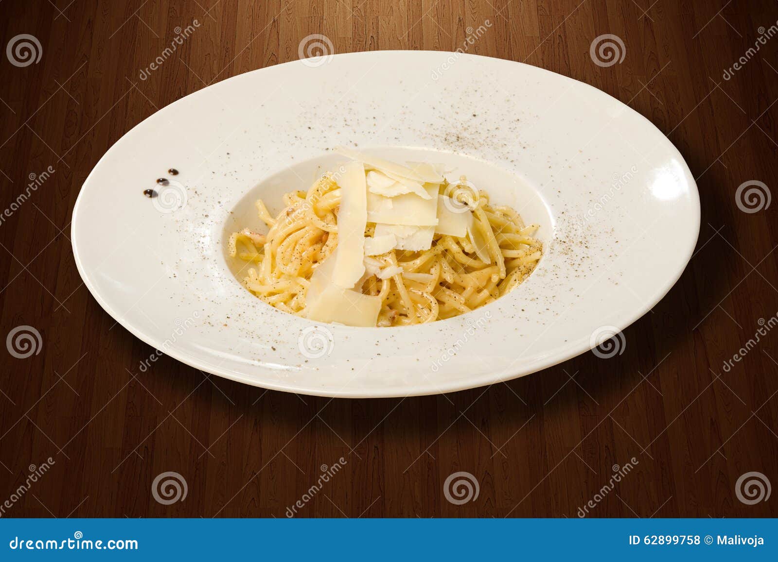 Spaghetti on plate stock photo. Image of lunch, angle - 62899758