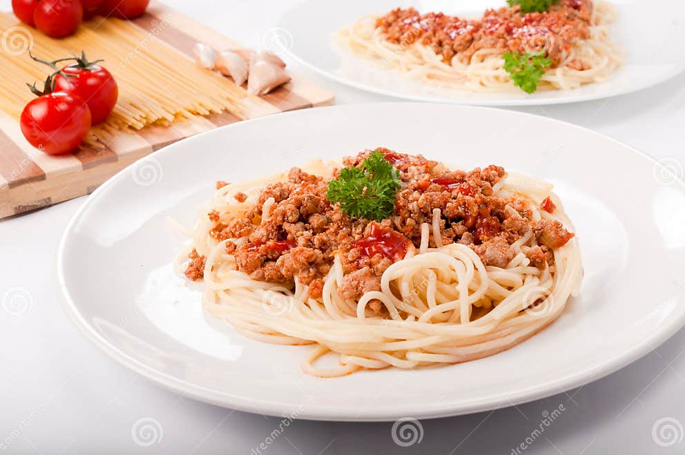 SPaghetti portion stock image. Image of dish, italy, healthy - 30618379