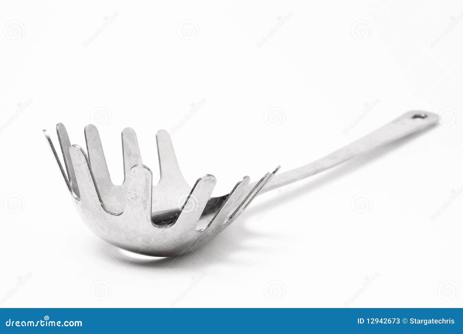Spaghetti server stock image. Image of home, utensil - 12942673
