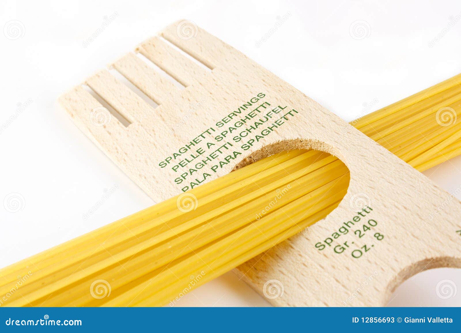 Spaghetti servings stock image. Image of cooking, bright - 12856693