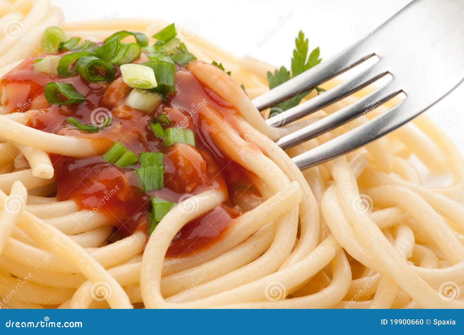 Spaghetti with Tomato Sauce Stock Photo - Image of bolognese, food ...