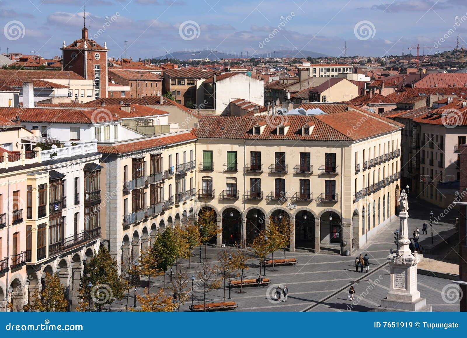 Spain stock image. Image of medieval, castilla, city, famous - 7651919
