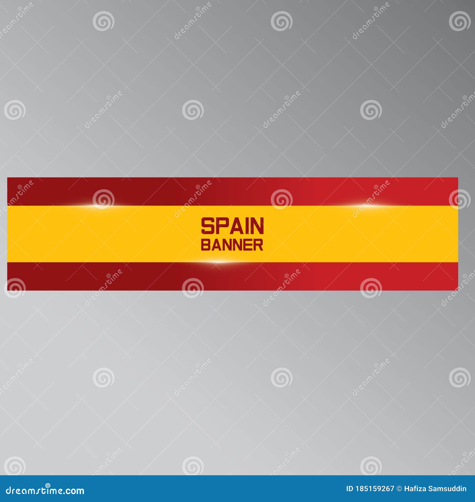 Spain Banner. Vector Illustration Decorative Design Stock Vector ...