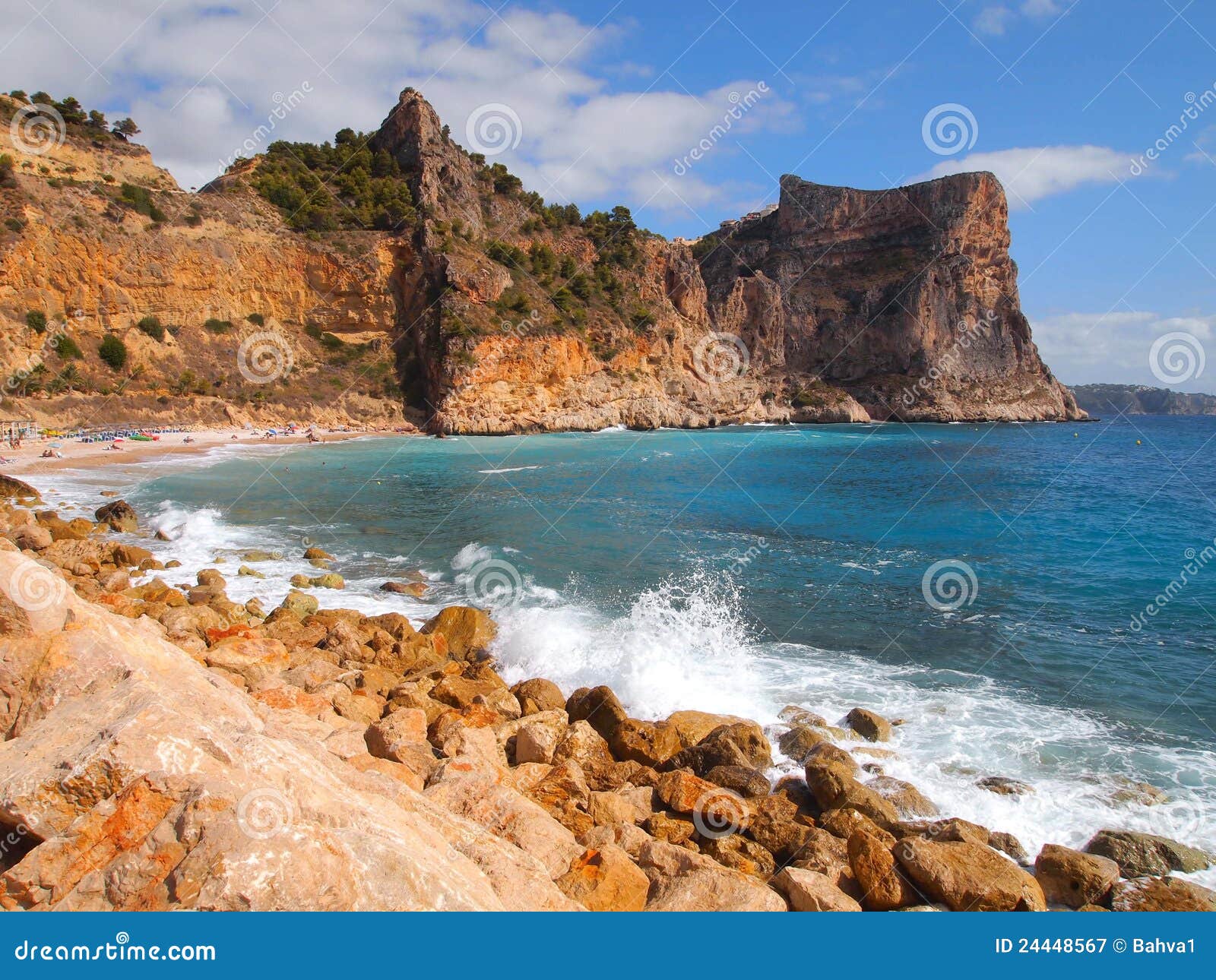 Spain, coast stock image. Image of spain, water, ocean - 24448567