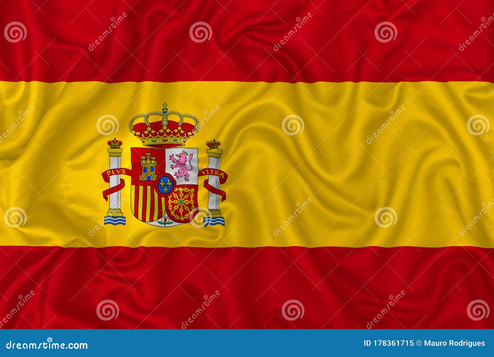 Spain country flag stock image. Image of symbol, spanish - 178361715